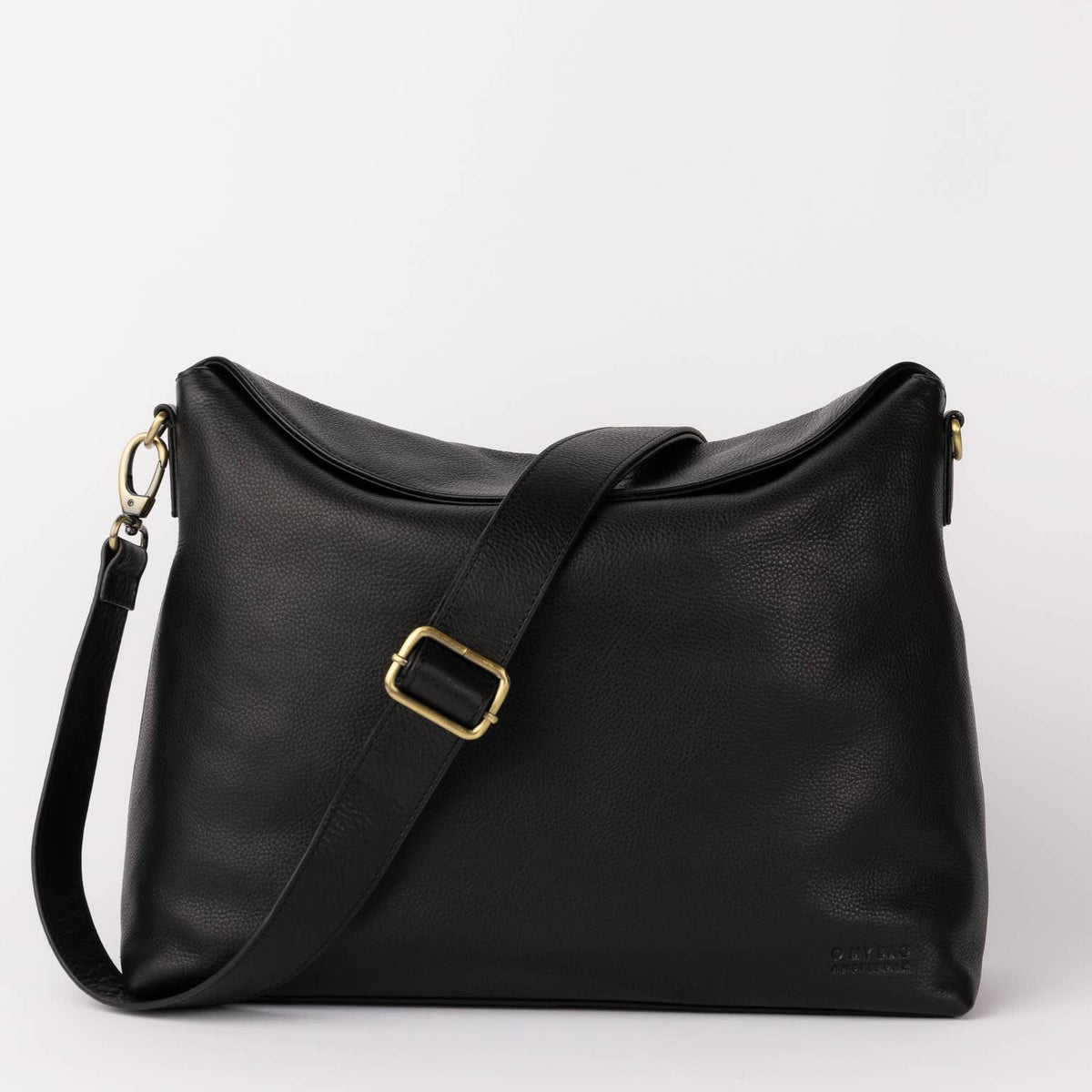 Sienna - Black Soft Grain Leather – Material Wit